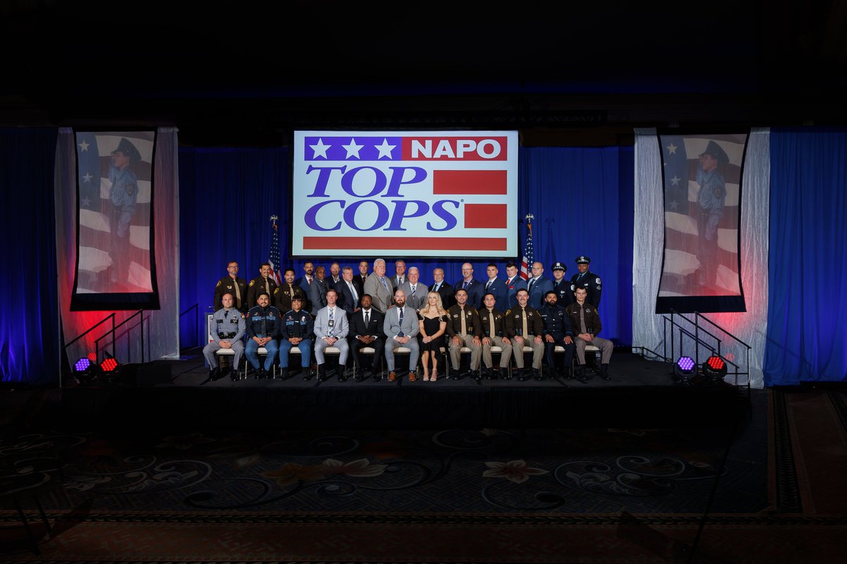 Congratulations to our 2026 TOP COPS Award Winners!!