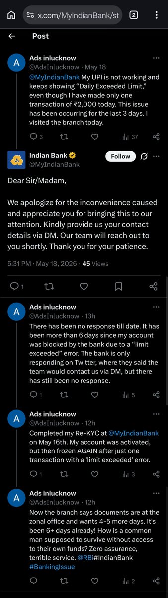 @RBI @RBIsays @ICICIBank_Care @ICICIBank @HDFC_Bank @KotakBankLtd ...