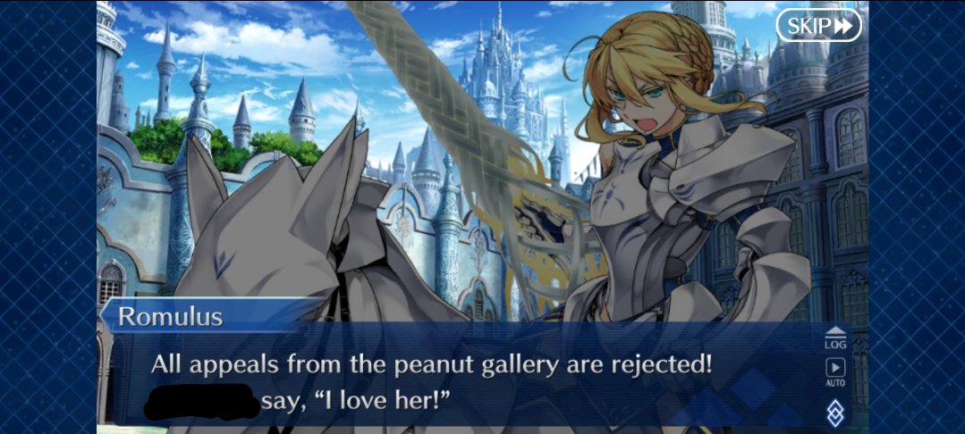 You got it Romulus