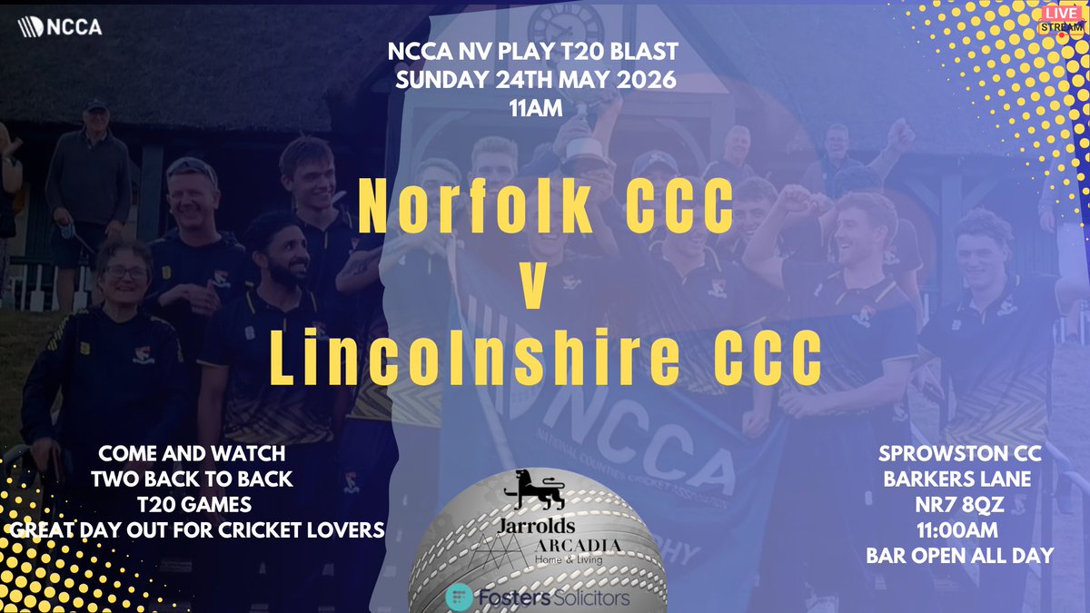 Norfolk County Cricket Club (@norfolkccc) / Posts / X