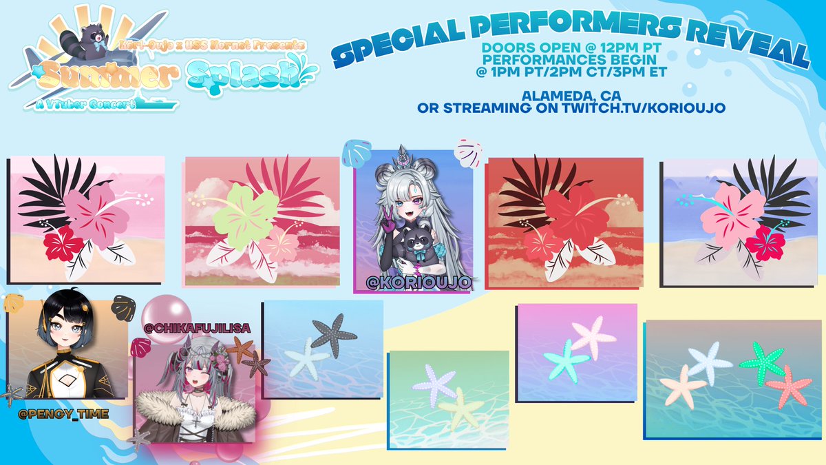 ☀️🌊#SummerSplash26 concert REVEAL!☀️🌊 @chikafujilisa needs no ...