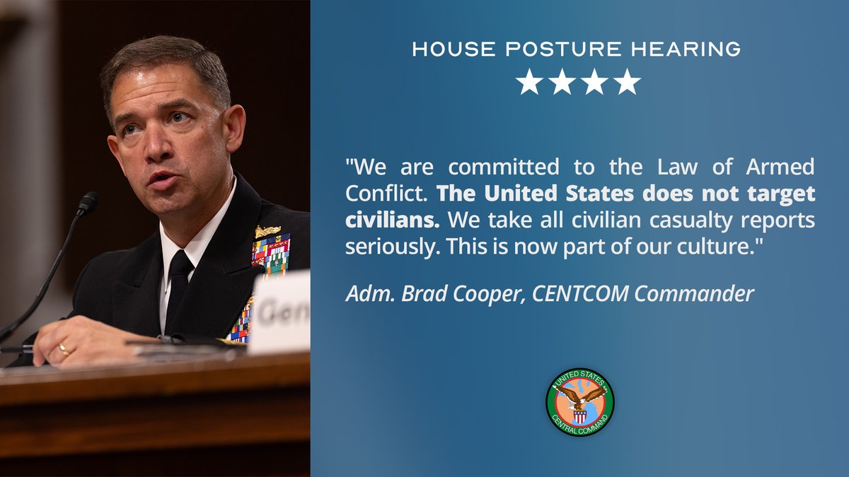 U.S. Central Command (@CENTCOM) / Posts and Replies / X