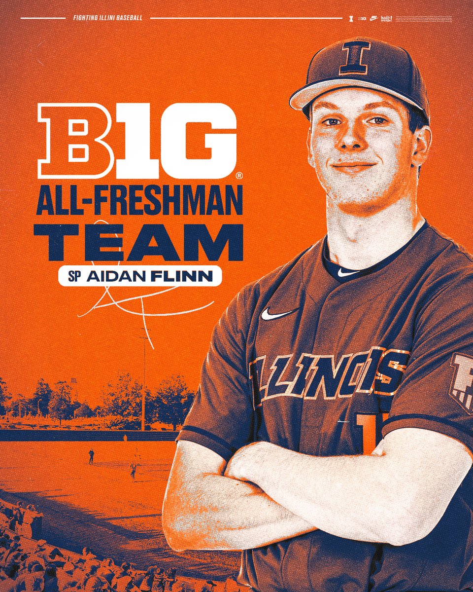 2026 All Big Ten Second Team All Freshman Team Aidan Flinn Https T