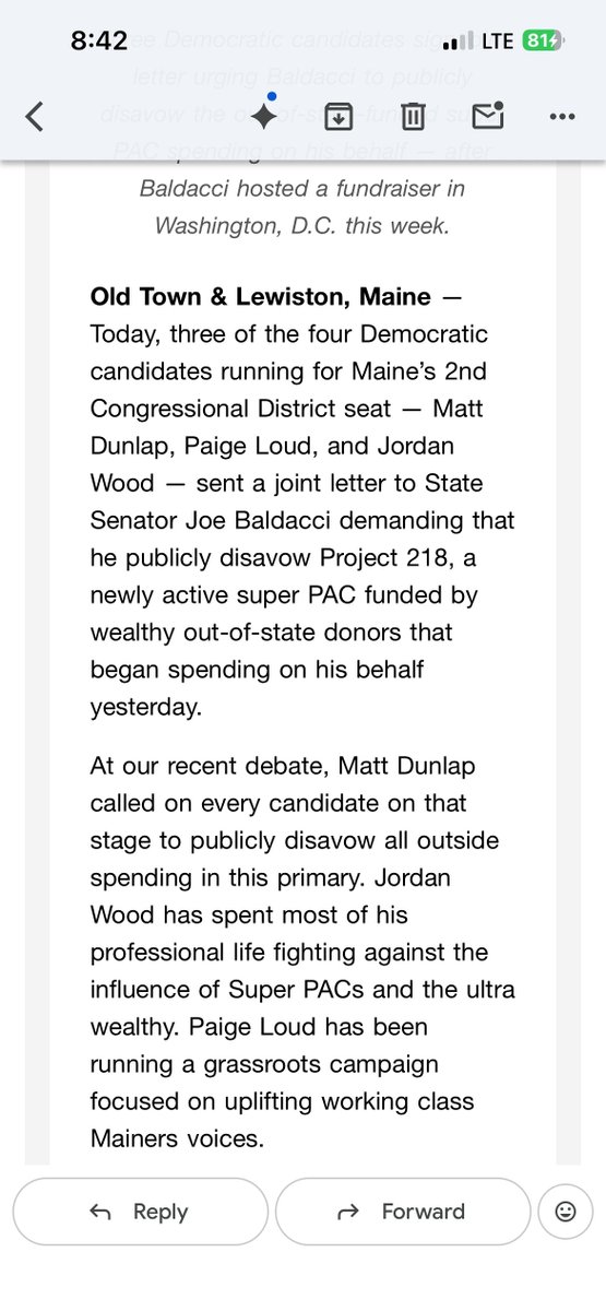 WOW. Matt Dunlap, Jordan Wood, and Paige Loud -- three of the four ME ...