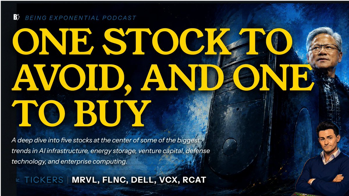 New Being Exponential podcast is live. - $MRVL called next trillion ...