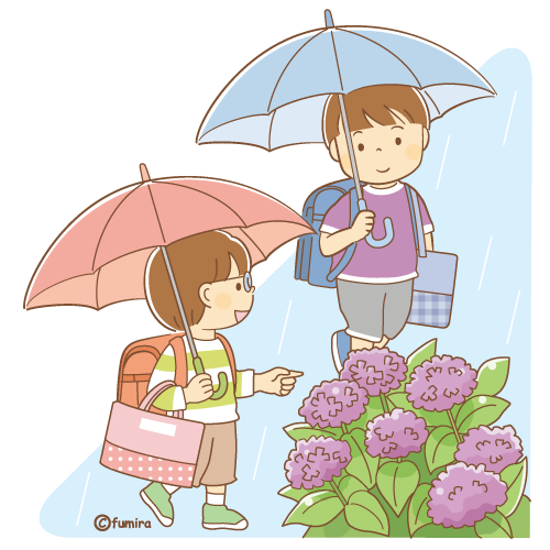 九州・四国地方は梅雨入りしたみたいですね。 梅雨のイラスト素材を配布しています https://t.co/WSfZcatfG3 https ...