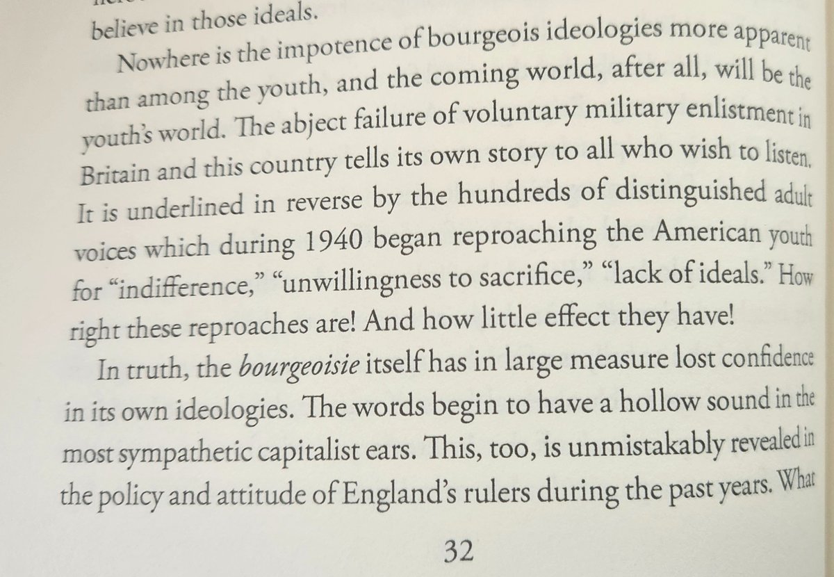 From Burnham's "The Managerial Revolution". We really have been facing ...