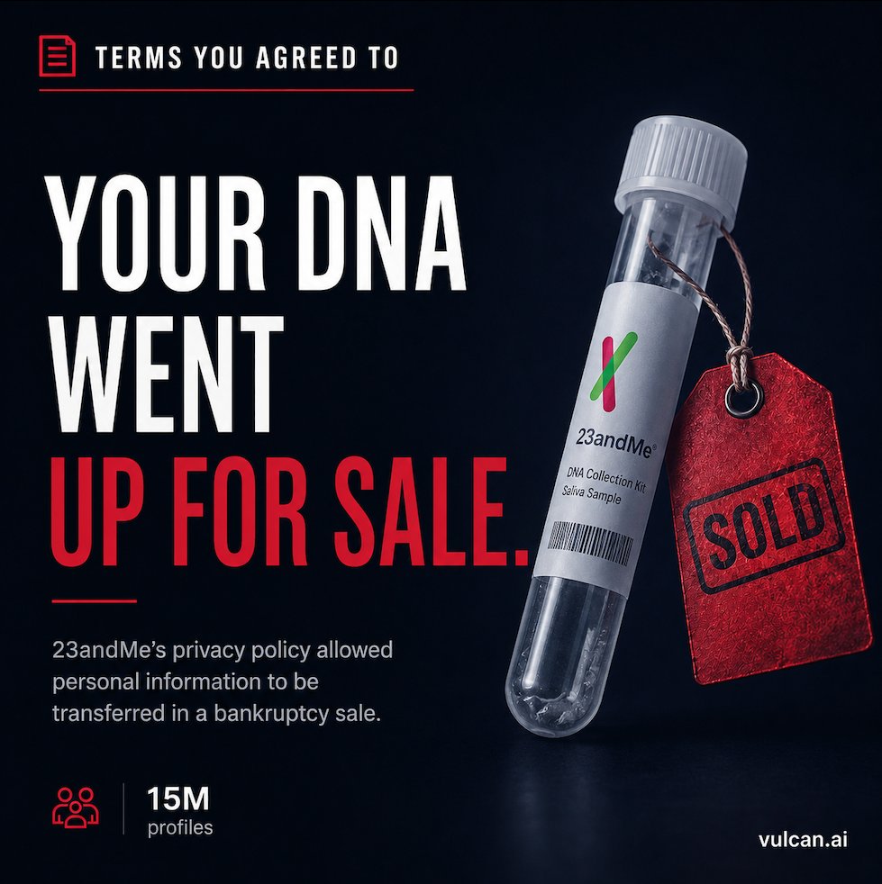You spit in a tube, then 23andMe later filed for bankruptcy, and ...