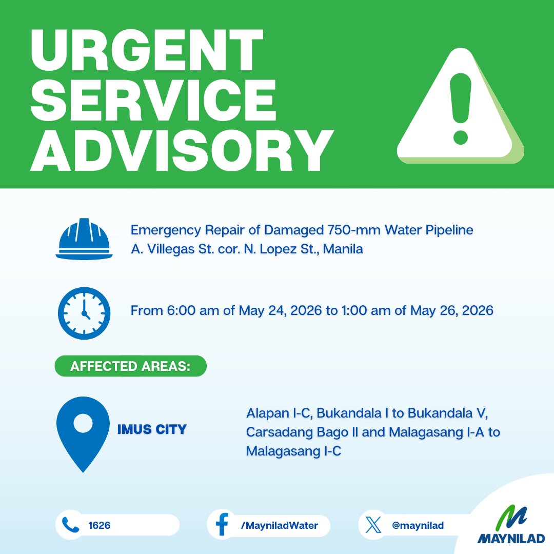 Maynilad Water Services, Inc. (@maynilad) / Posts / X