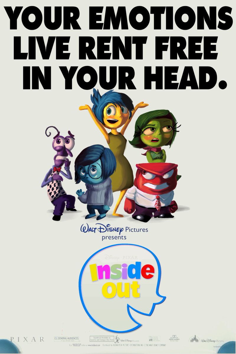 If Pixar's Inside Out was the first ever CG animated movie instead of ...