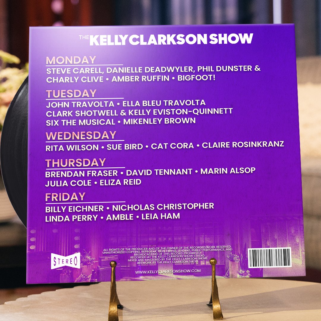 The Kelly Clarkson Show (@KellyClarksonTV) / Posts / X