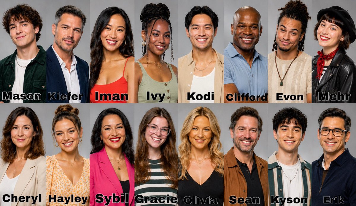 Meet The Cast Of Bb28 Simulated As A Thread 🧵 Bb28