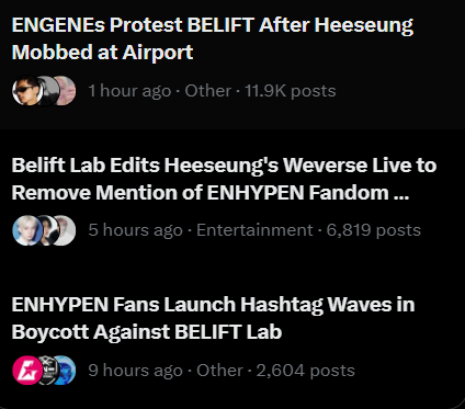see its written ENGENEs not EVAN's FANS. Even X knows we care about ...