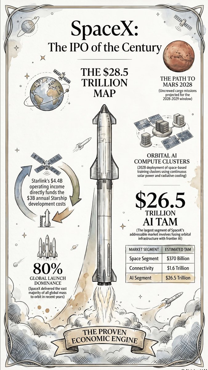 In this member only article we explore the case for the SpaceX IPO. I ...
