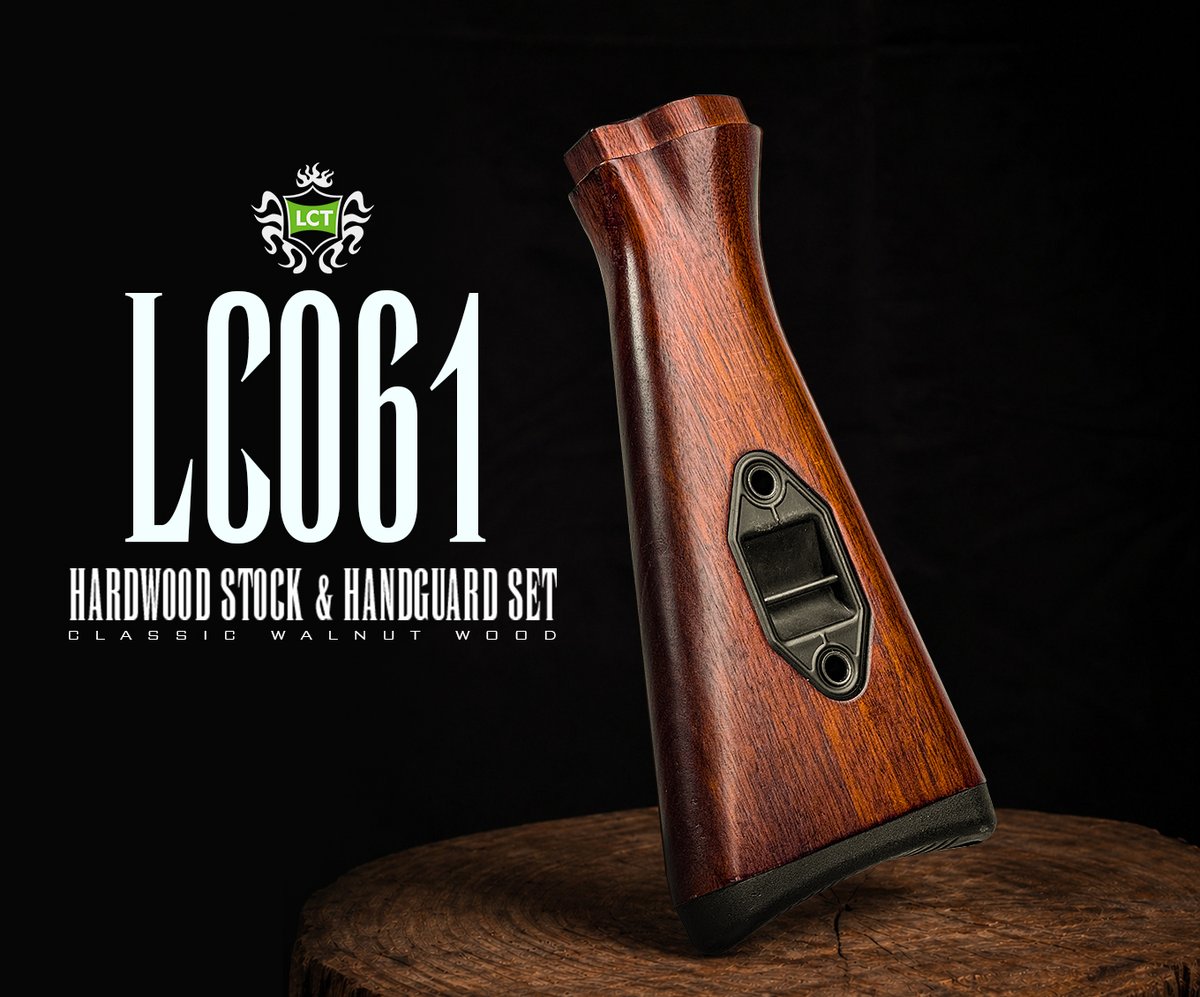 名銃のロマンを その手で再現。LC-3専用ハードウッドキット登場！ #LCT #LCTairsoft #LCT_TK #TeamLCT # ...
