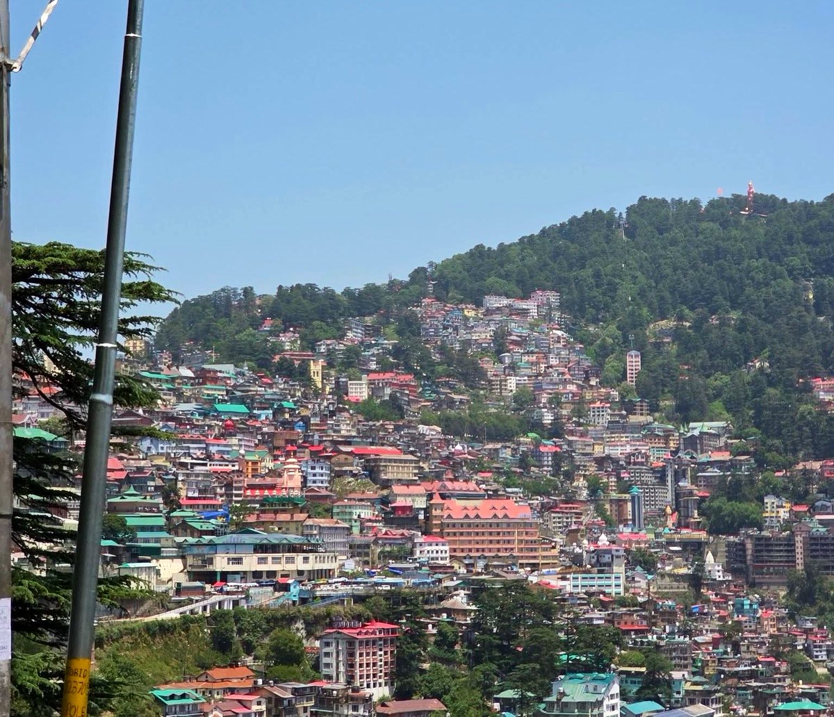 📍 Shimla — Over 70,000 tourist vehicles entered Shimla in just 3 days ...
