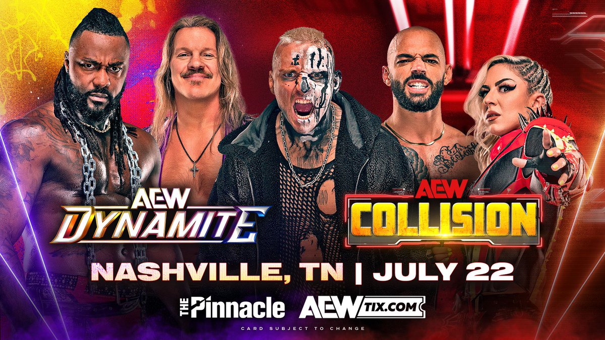 Detroit, Nashville & Roanoke: AEW is heading your way! • #AEWCollision ...