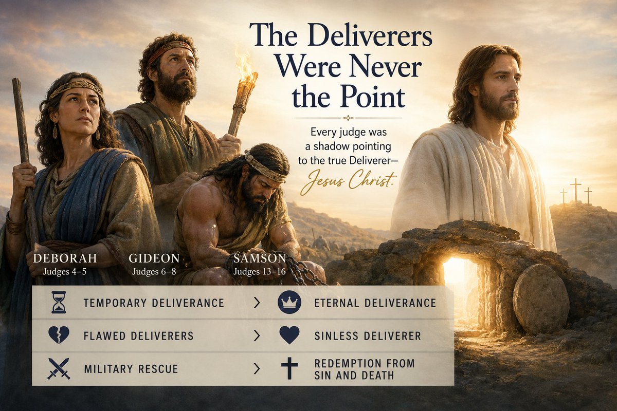 The Deliverers Were Never the Point The book of Judges can feel ...
