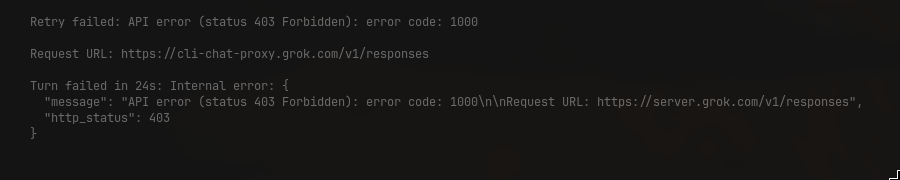 probably transitive but i' getting a lot of 403 Forbidden errors @skcd42