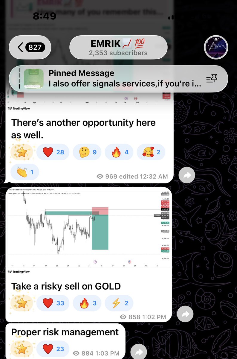 #XAUUSD First trade of the week, let’s get it. https://t.co/XpxR2cy6Z4