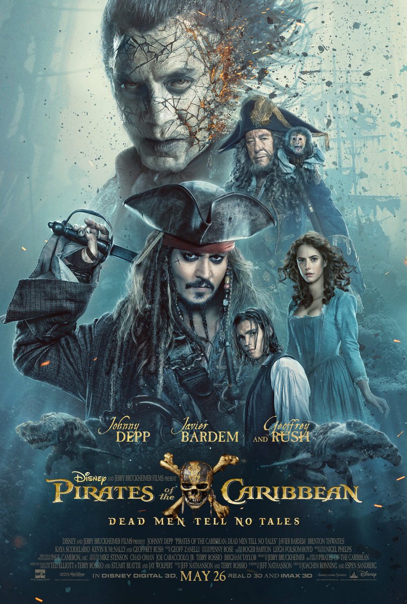 Today marks the 9th anniversary of #PiratesOfTheCaribbean: Dead Men ...
