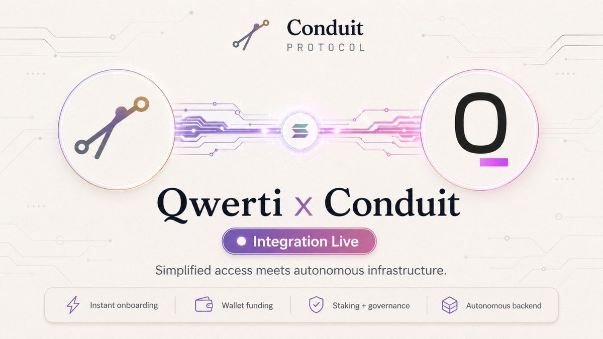 Conduit x Qwerti is now live! This is a big one! Qwerti simplifies ...