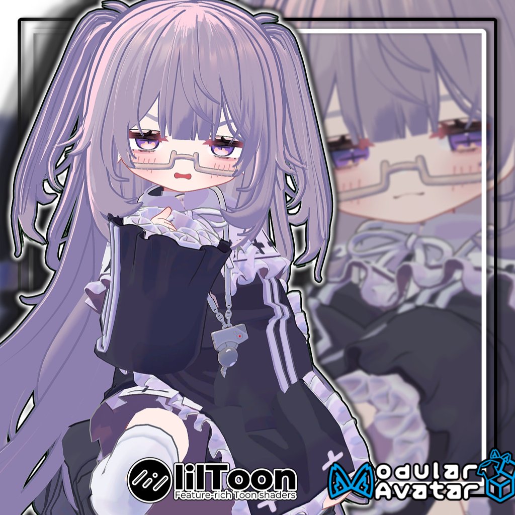 いきどまり-deadend- 新作 【🌸ハーフアップツインテール】 Booth公開しました！！ 短めツイン×ふわふわのバックヘアの破壊力 動く ...