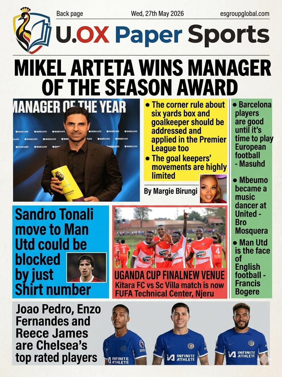 Todays UOX sports paper is here https://t.co/Q7DckKes2Q