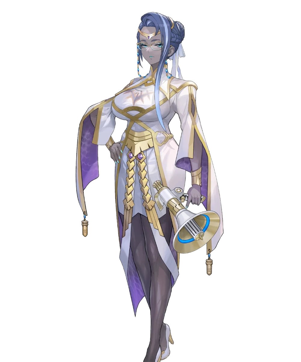 I meant she's a monstrosity in gameplay for anyone who saw this tweet ...