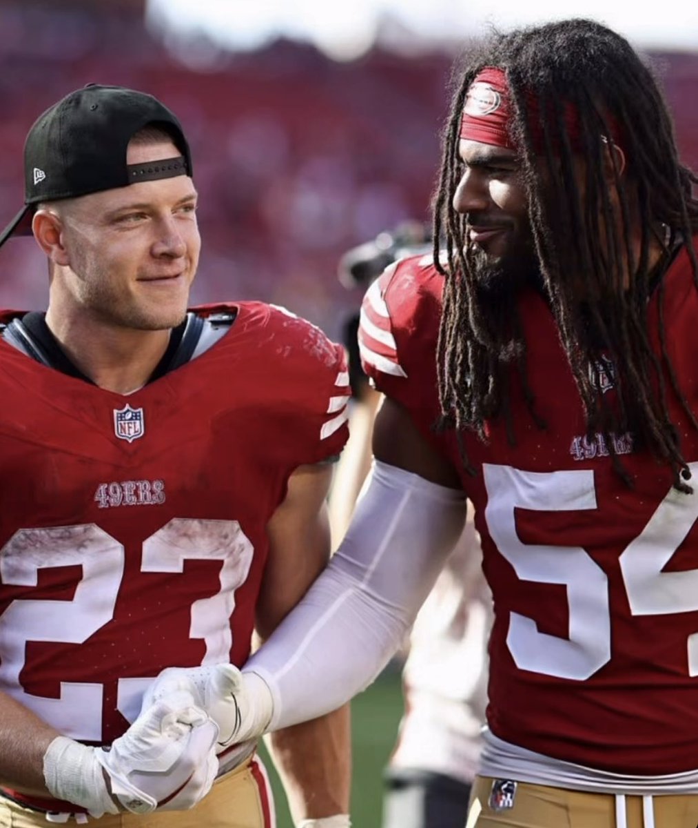 Fred Warner on Christian McCaffrey: “I don’t think he’ll ever get the ...