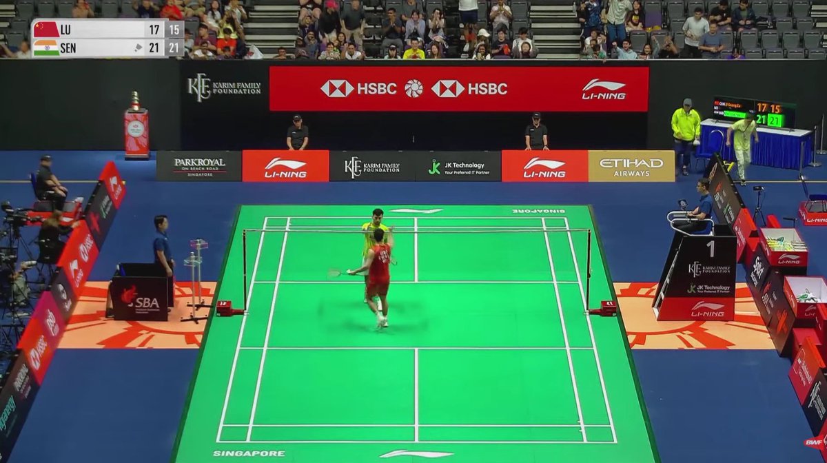 LAKSHYA SEN SAILS SMOOTHLY TO THE PRE QUARTERFINALS OF SINGAPORE OPEN 👐 ...