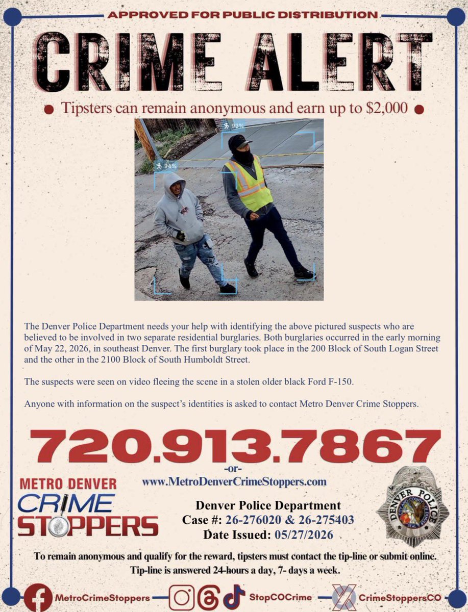 Denver Police Dept. (@DenverPolice) / Posts / X