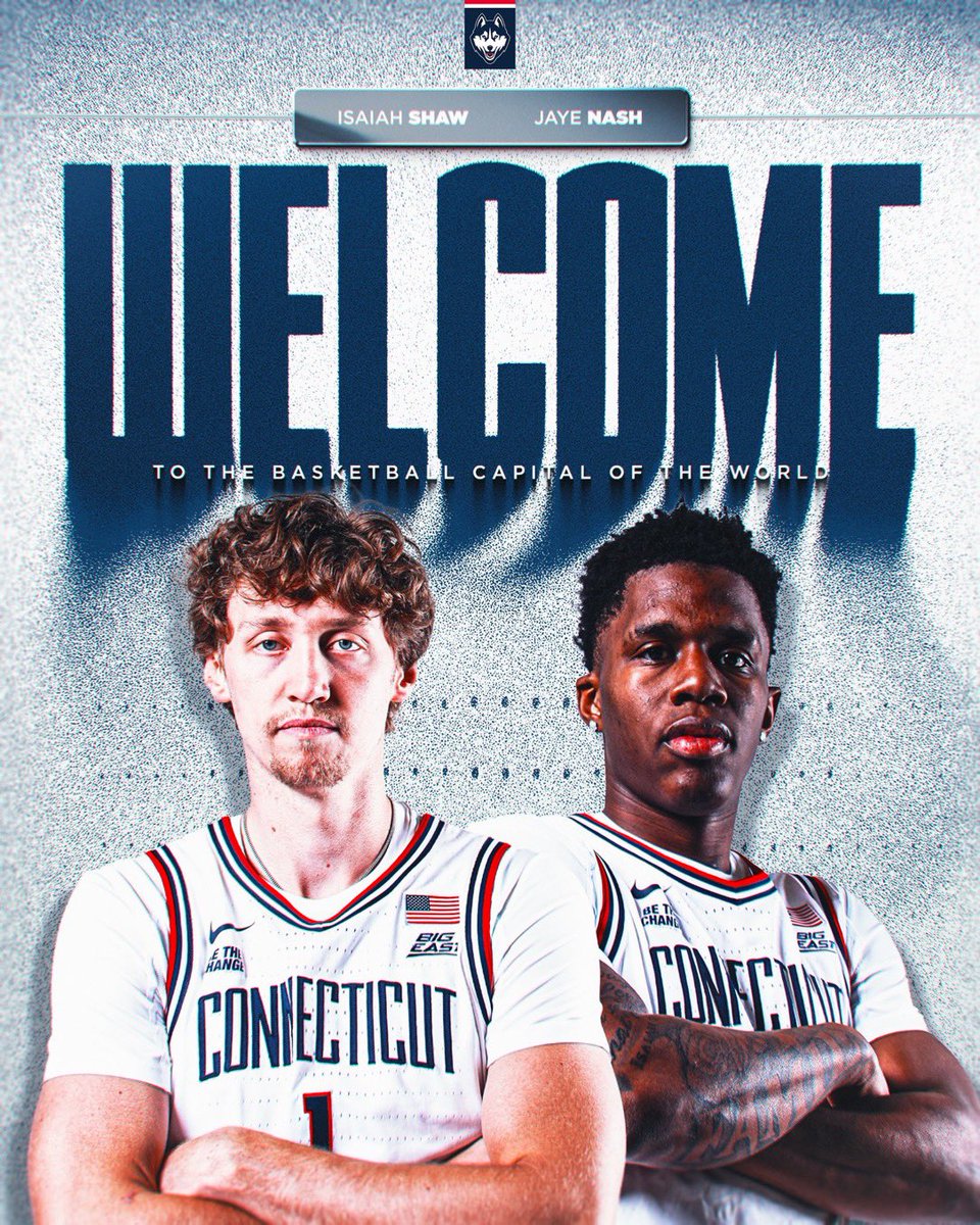 NEWS: UConn MBB officially announces the additions of Jaye Nash ...