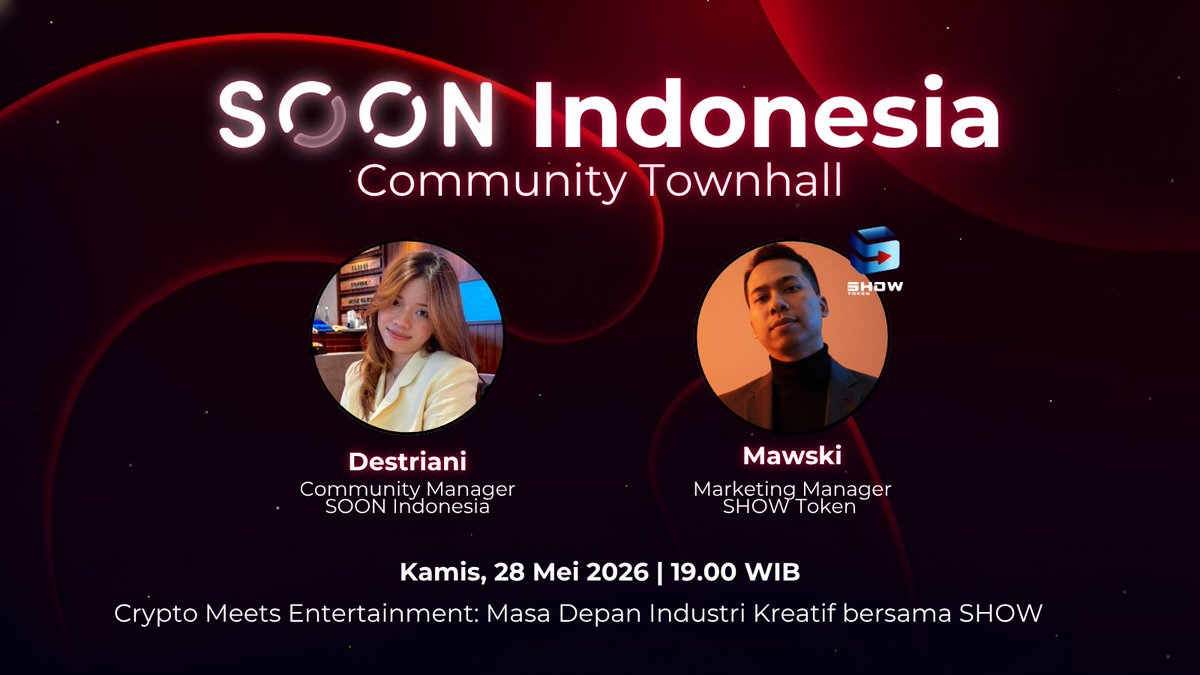 🚨 SPECIAL AMA: SOON x SHOWTOKEN! 🚨 Apa jadinya kalau gemerlap industri ...