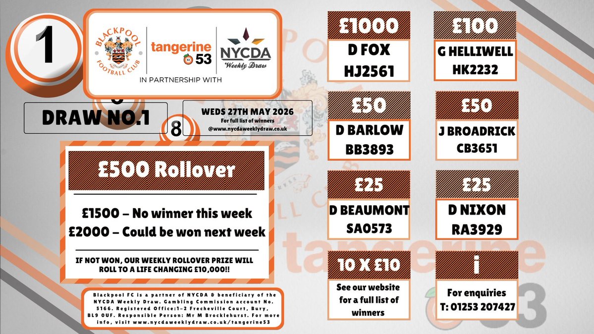 Blackpool FC (@BlackpoolFC) / Posts / X