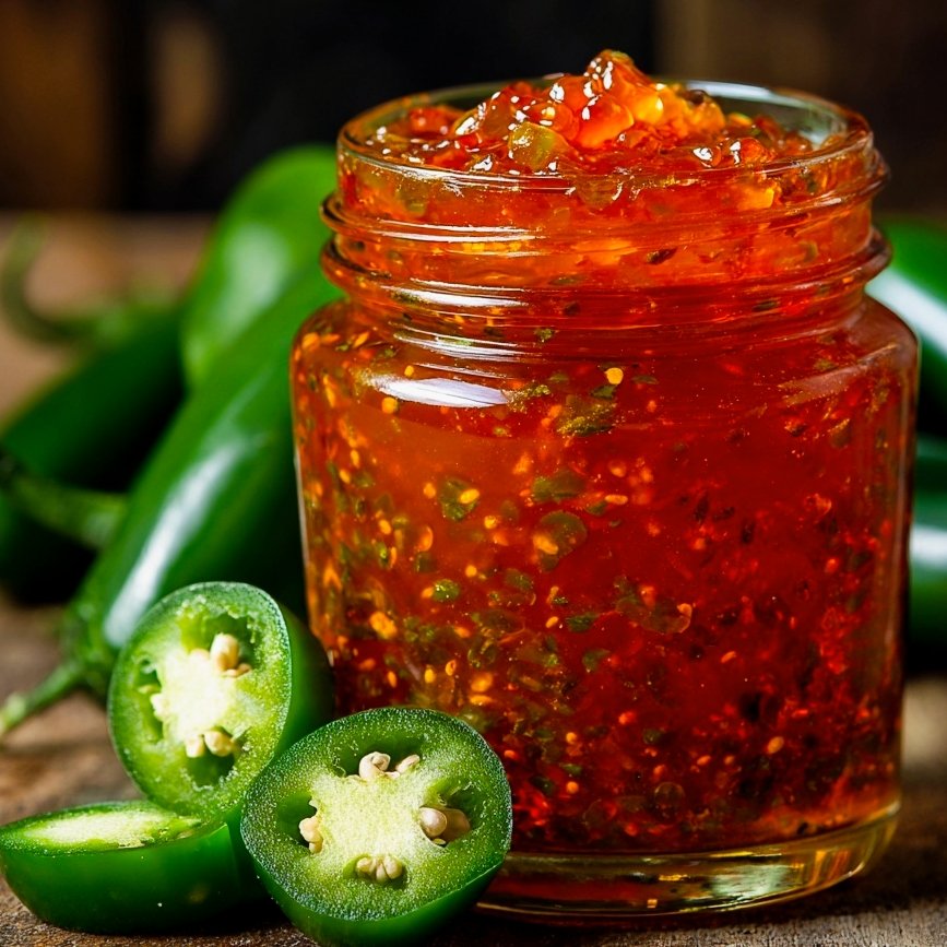 Red Ember Jalapeño Jam 🌶️🌶️ "A sweet, smoky, slightly spicy jam perfect ...