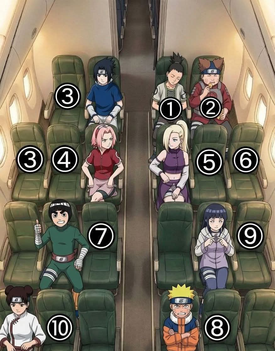 Which seat would you choose and why?