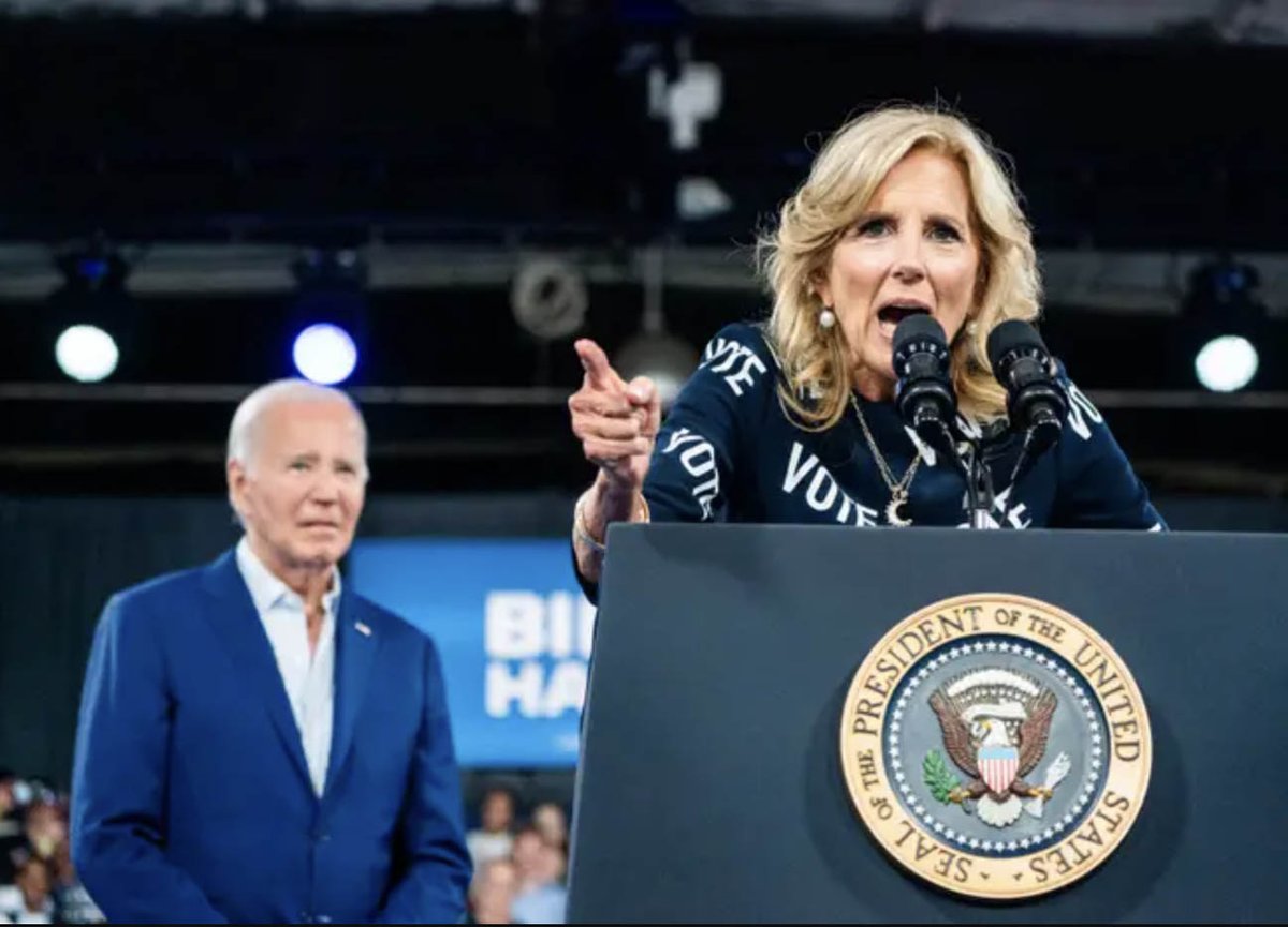 Jill Biden is trying to gin up sympathy for senile Joe by claiming she ...