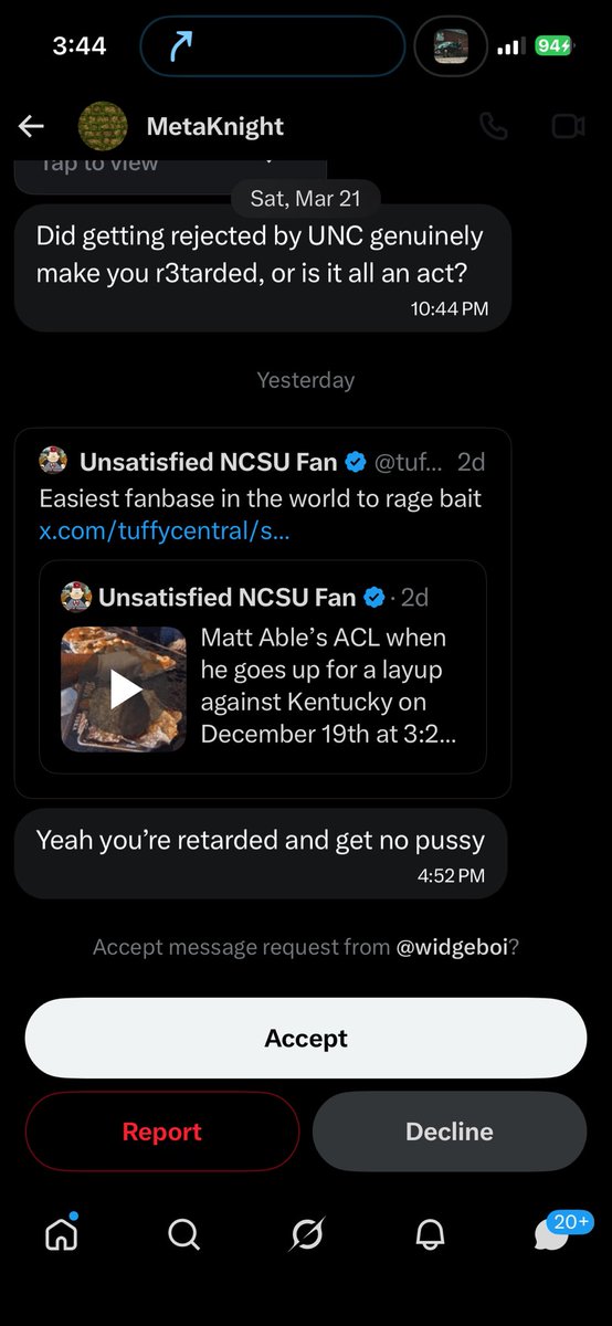 Unsatisfied NCSU Fan (@tuffycentral) / Posts / X