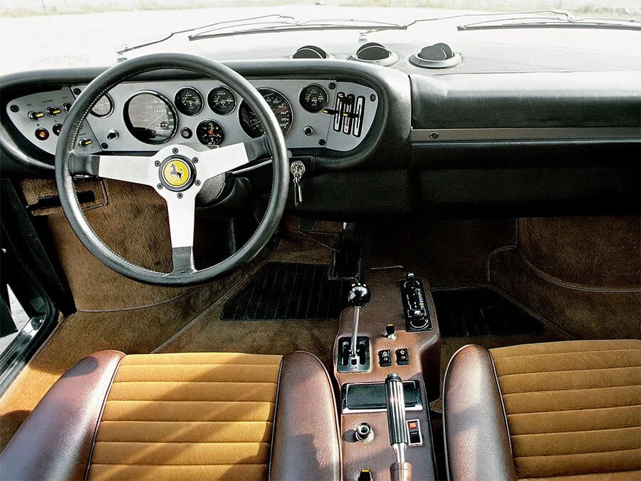 the inspiration for the Jony Ive Ferrari interior seems to have been ...