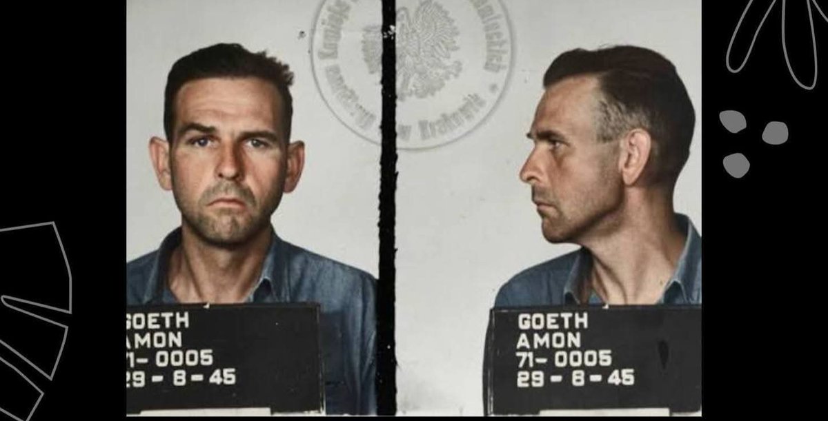 ️Amon Göth: el hombre que convirtió el horror en rutina. El nombre de ...