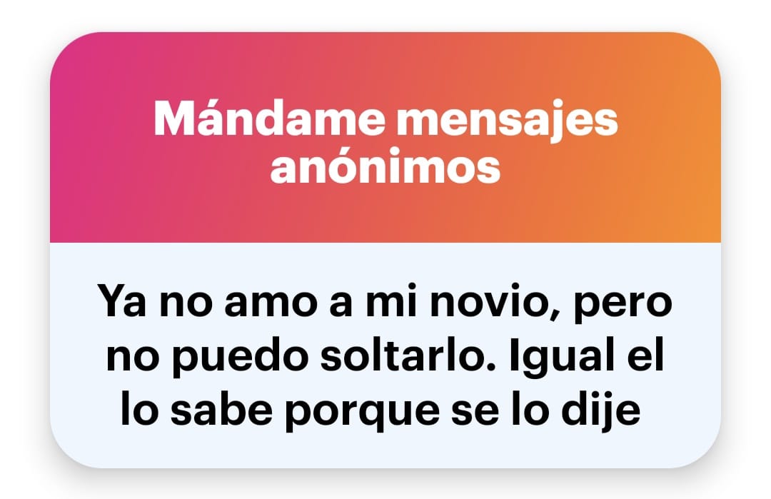 Ya no amo a mi novio ...