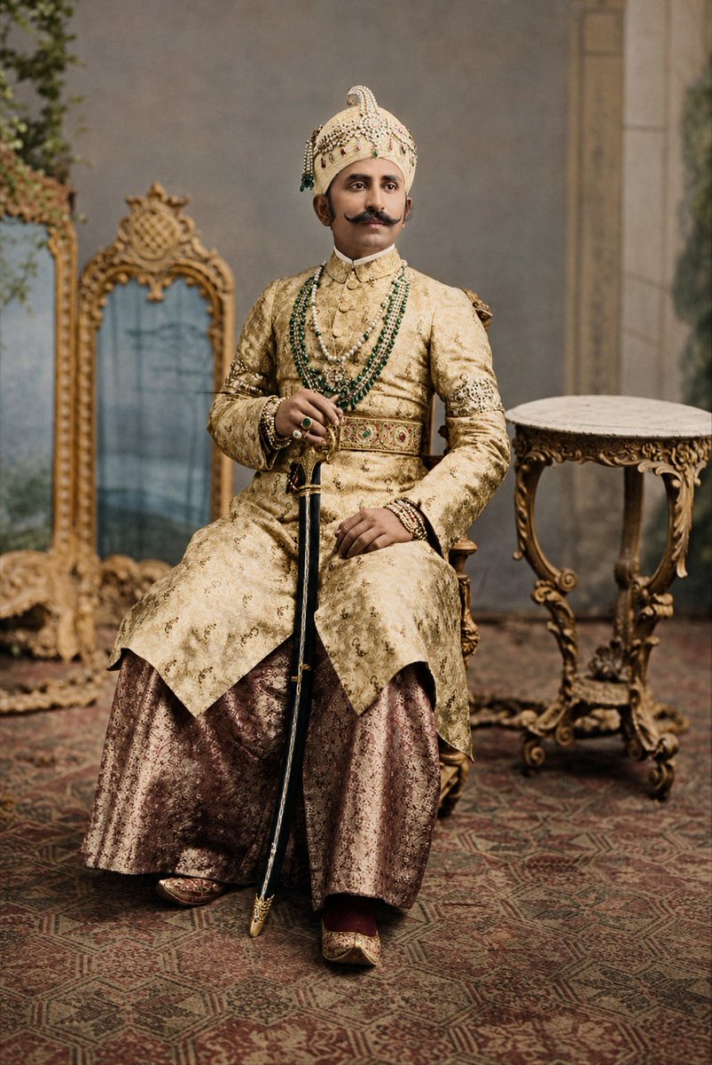 Maharaja Kishen Prasad, an Islamicate (culturally) Hindoo, a noble of ...