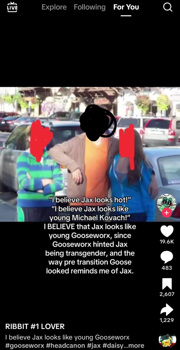 //repost This person is sharing pre transition pics of goose from her ...