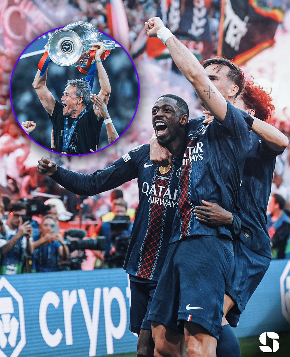 PSG HAVE DONE IT!🏆 Champions League winners in back-to-back seasons.