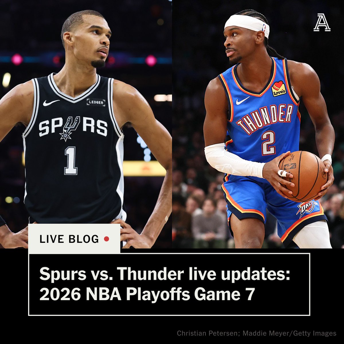 GAME 7. HERE WE GO. Winner goes to the 2026 NBA Finals. Follow along ...