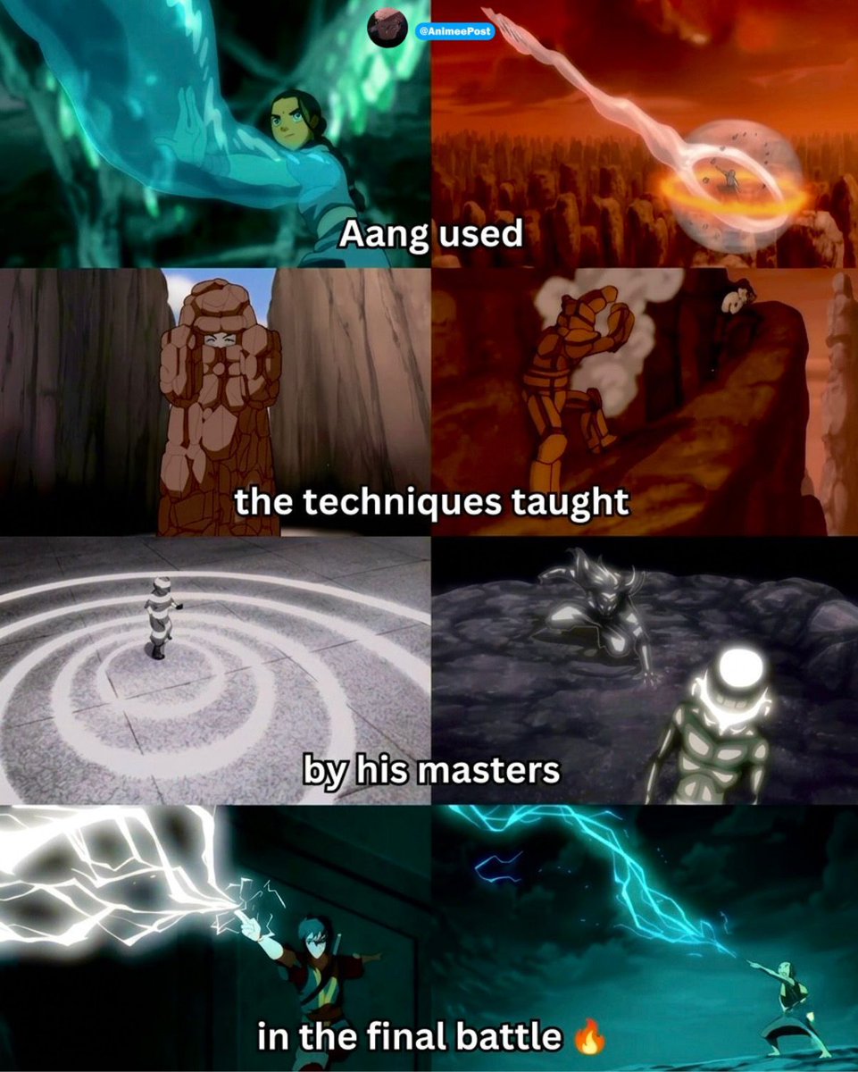 He really had the best masters