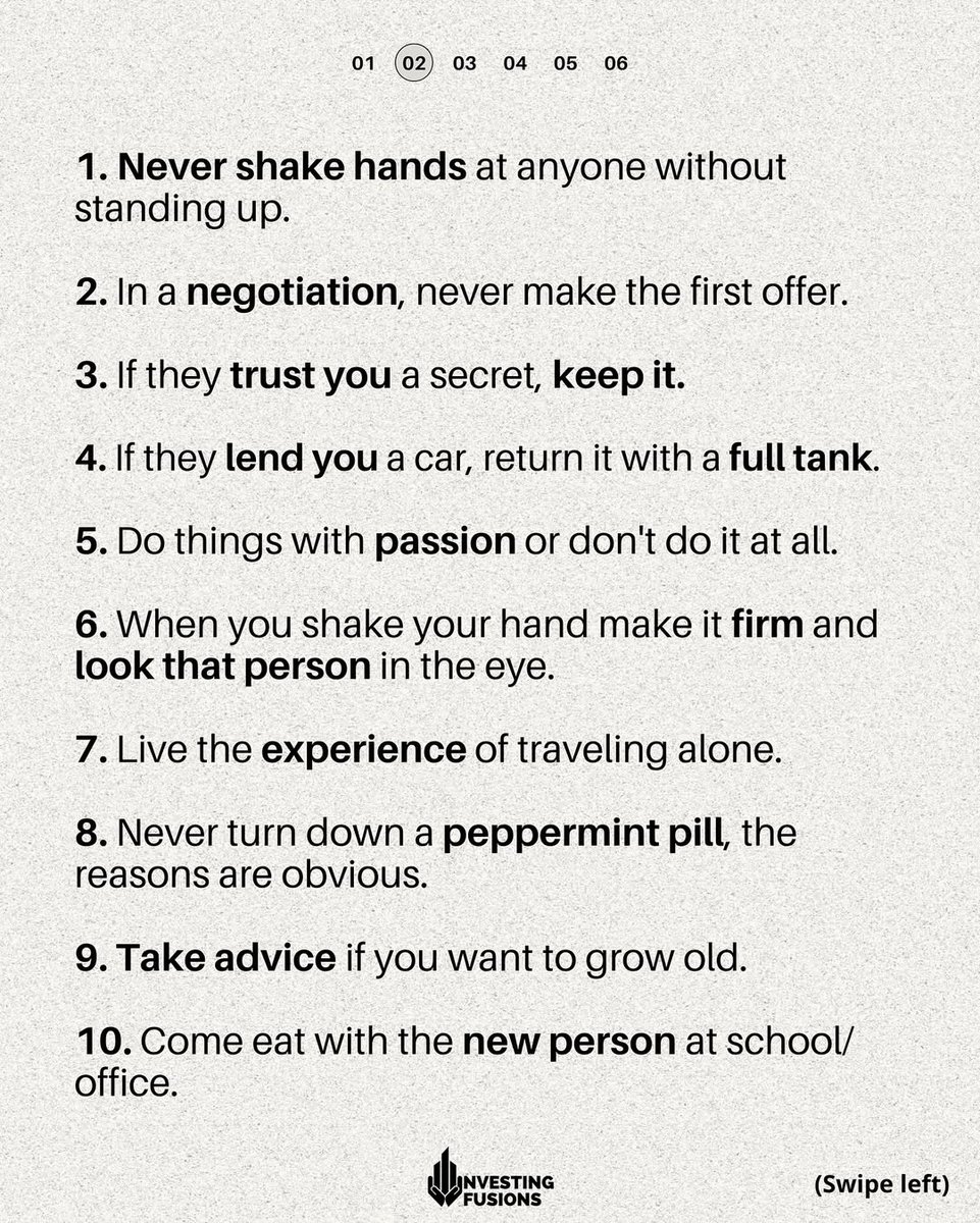 Post by Wisdom Notes on X: 1-10