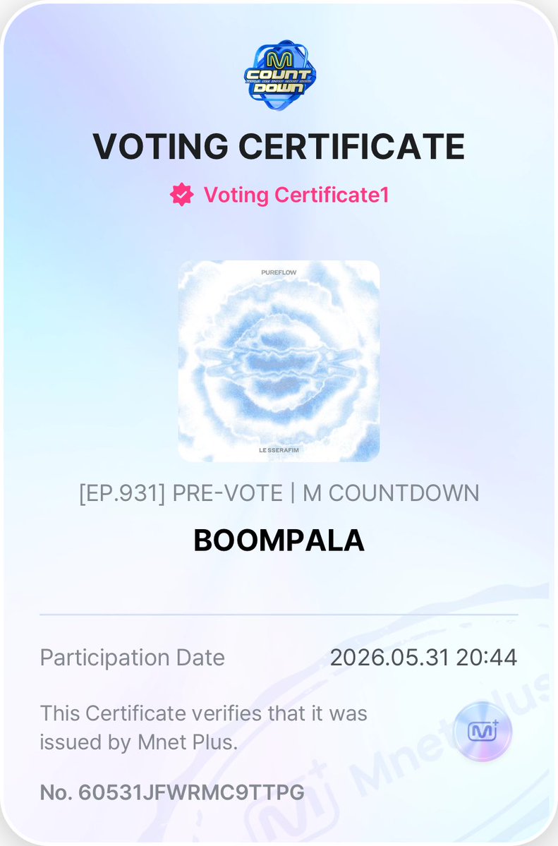 FEARNOTs, DAY 3 pre-voting for next week’s M COUNTDOWN has started! it ...