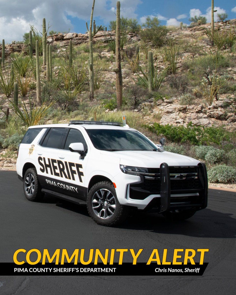 Pima County Sheriff's Department (@PimaSheriff) / Posts / X